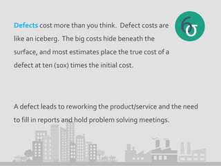 Six Sigma Quality - Defects | PPTX