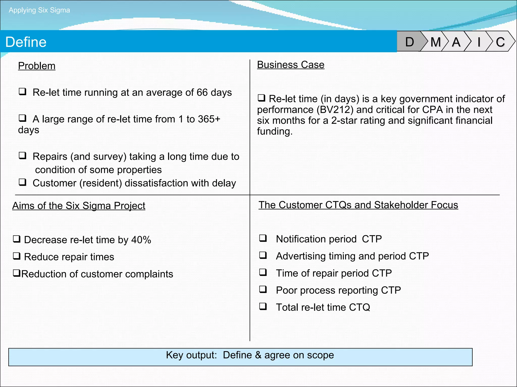 Six Sigma Storyboard | PPT | Business | Business and Finance