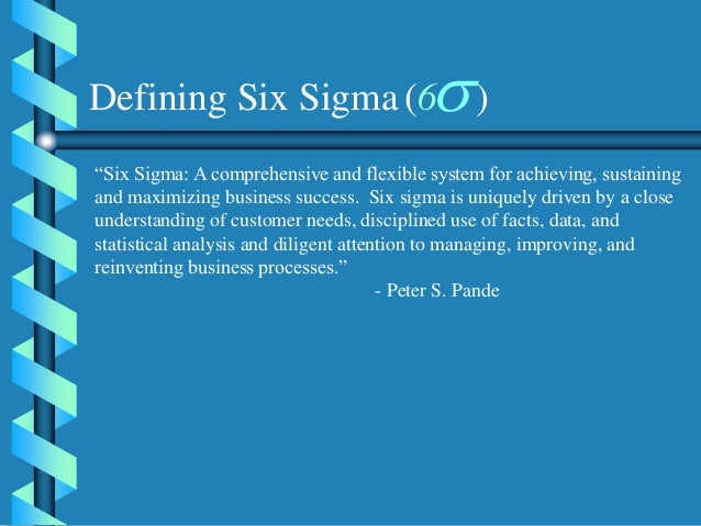 6 sigma training - fikopre