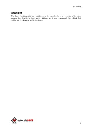 Six sigma tutorial | PDF