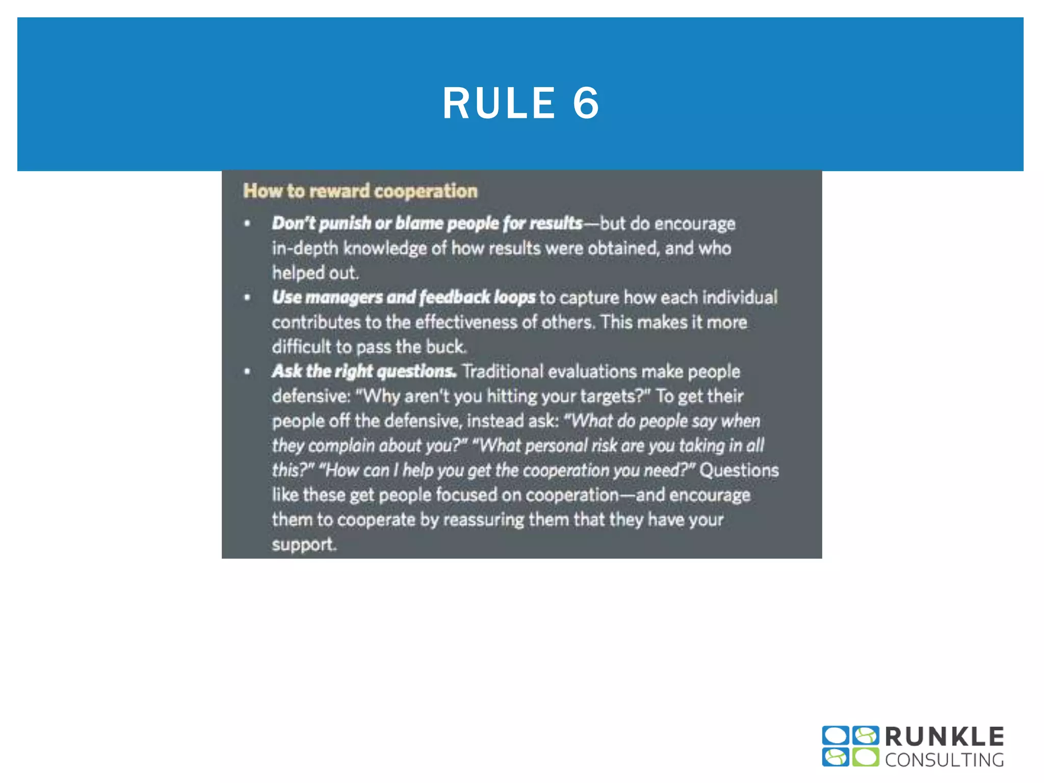 Six Simple Rules | PPTX