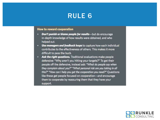 Six Simple Rules | PPTX