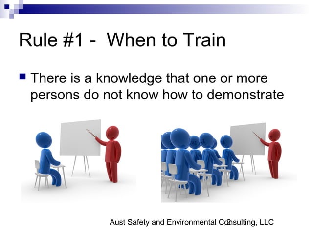 Six simple rules of training | PPT