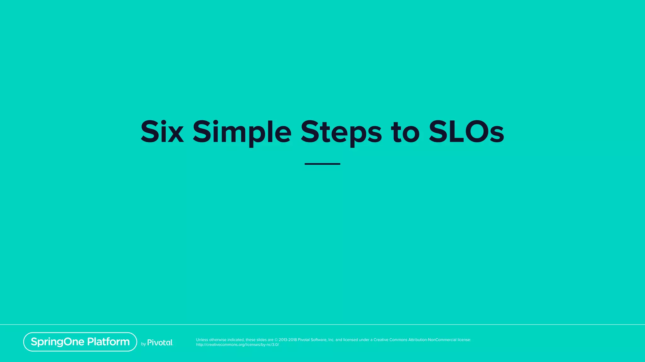 Six Simple Steps to Service Level Objectives (SLOs) | PDF