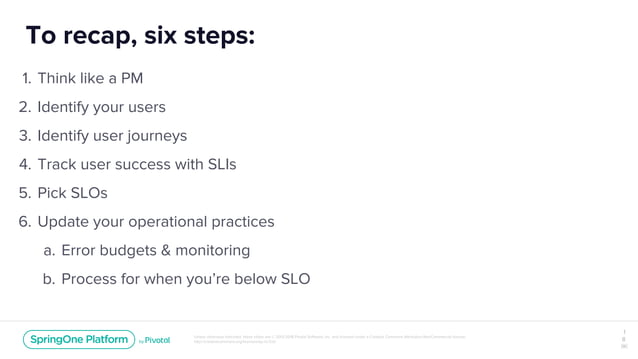 Six Simple Steps to Service Level Objectives (SLOs) | PDF