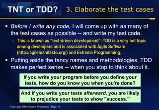 Six simple steps to unit testing happiness | PPT