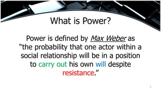 Six stages of power and leadership | PPT