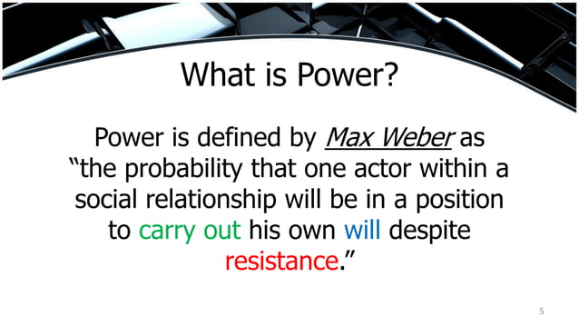 Six stages of power and leadership | PPT