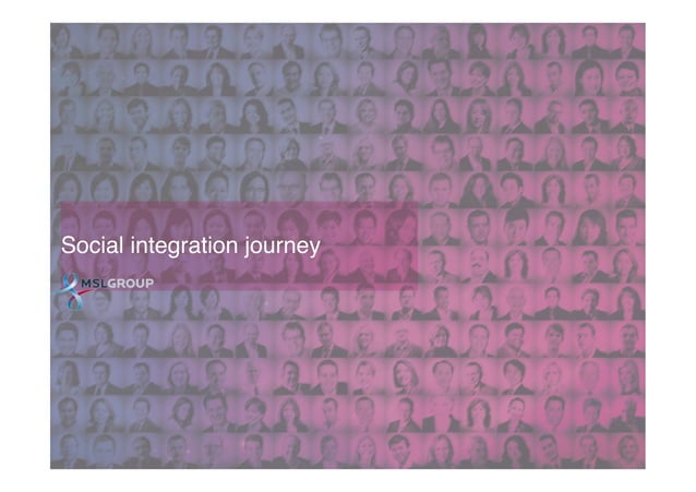 The Social Integration Journey | PPT