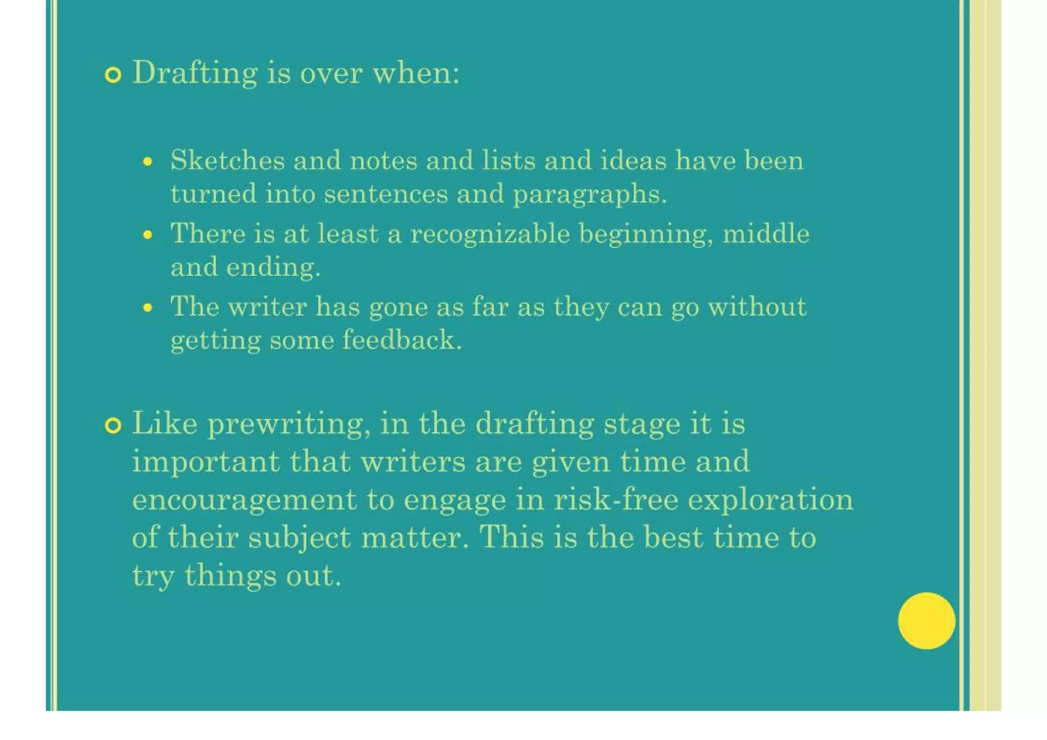 Six Stages Of The Writing Process | PPT