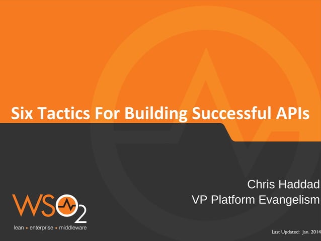 Six Steps To Build A Successful API | PPT