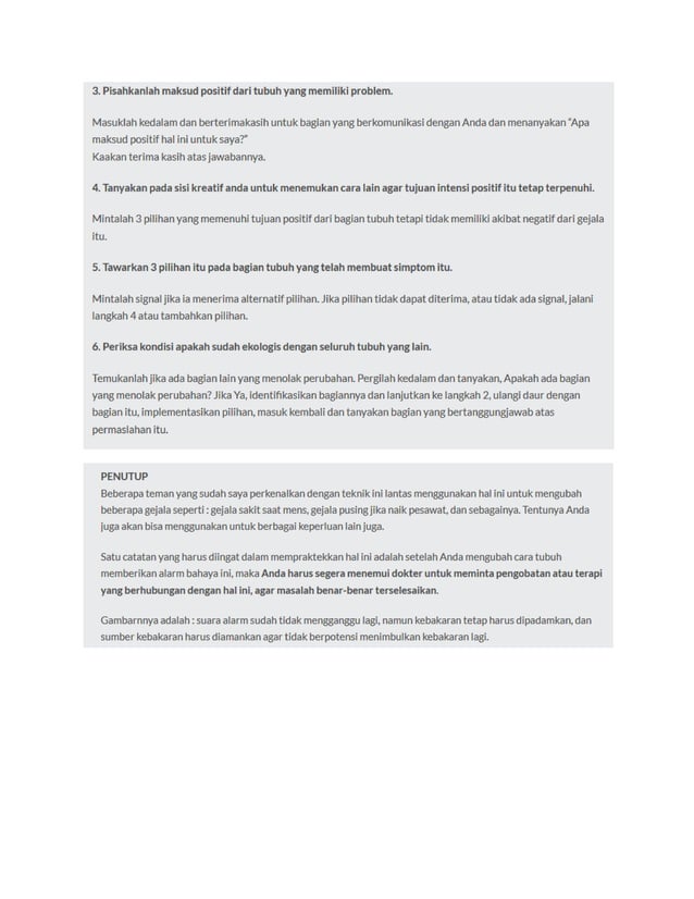 Six steps reframing | DOCX