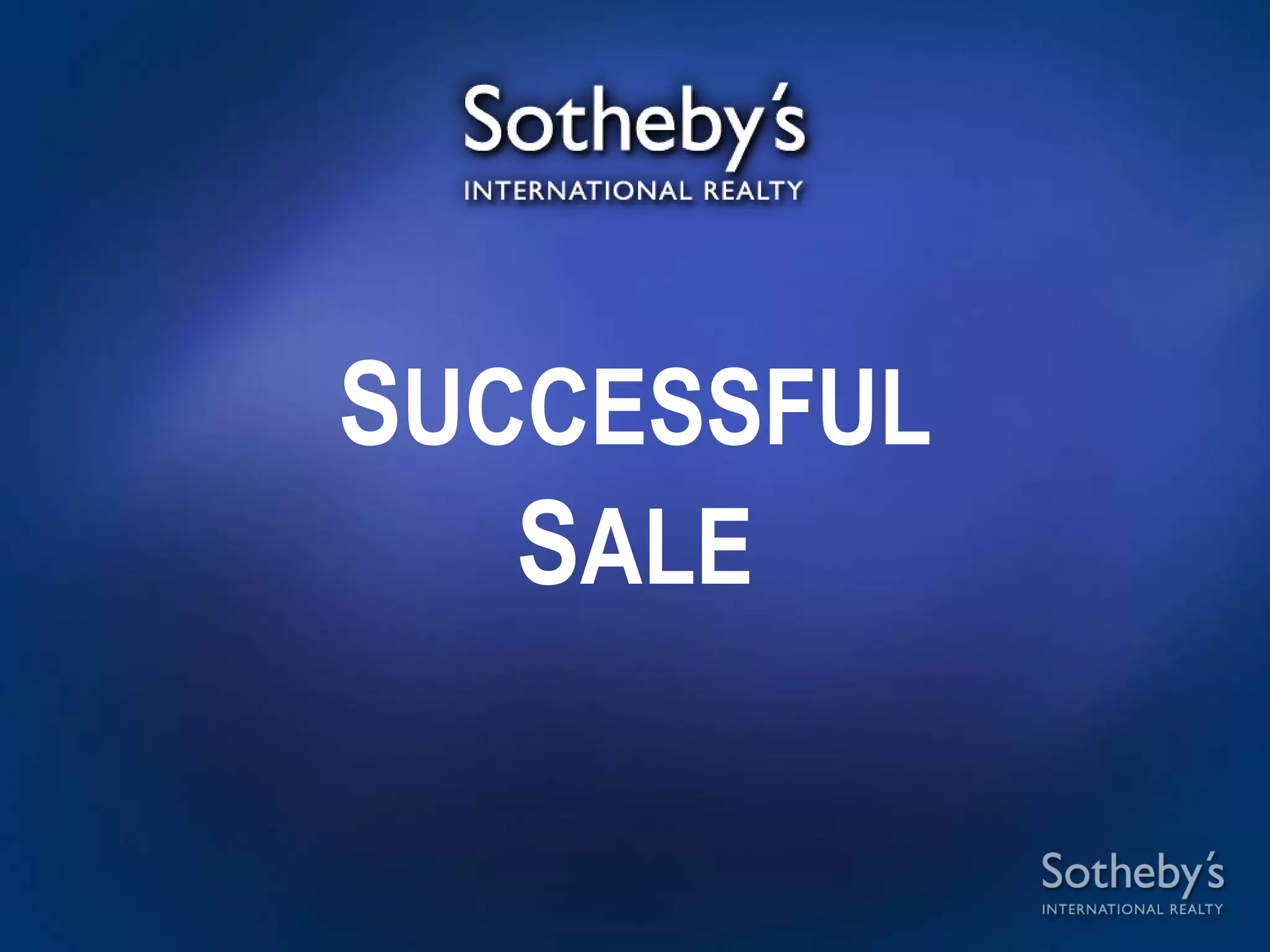 Six Steps Sothebys | PPT