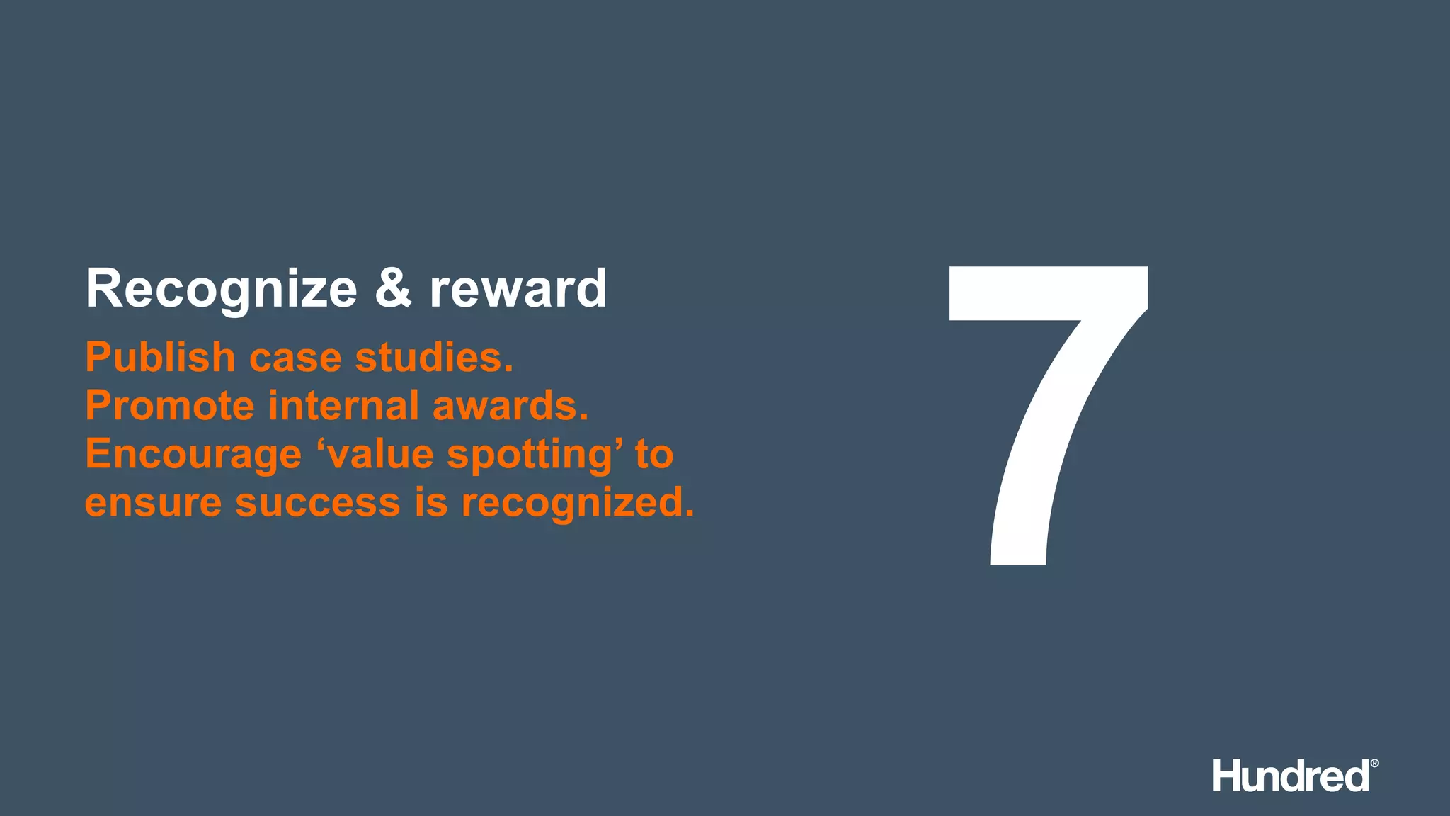 10 steps to embedding internal values | PPTX