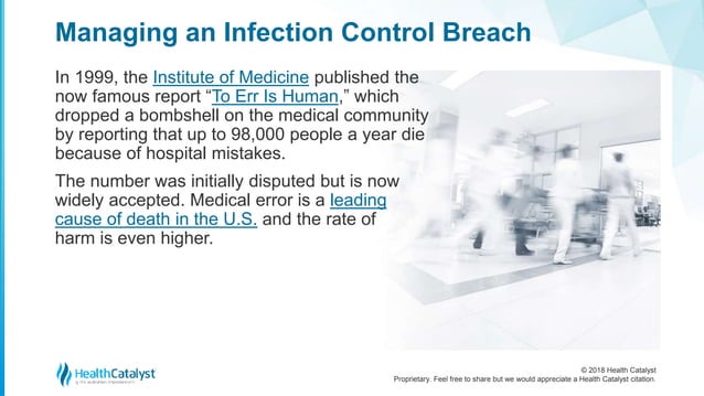 Six Steps to Managing an Infection Control Breach | PPTX | Infectious ...