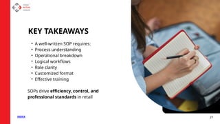 Six Steps to Writing a Great SOP for Retail | PPTX