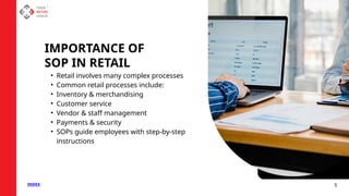 Six Steps to Writing a Great SOP for Retail | PPTX