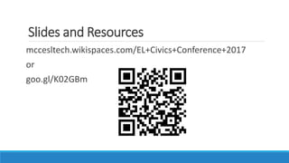 Six Steps for Teaching EL Civics Vocabulary with Tech | PPTX