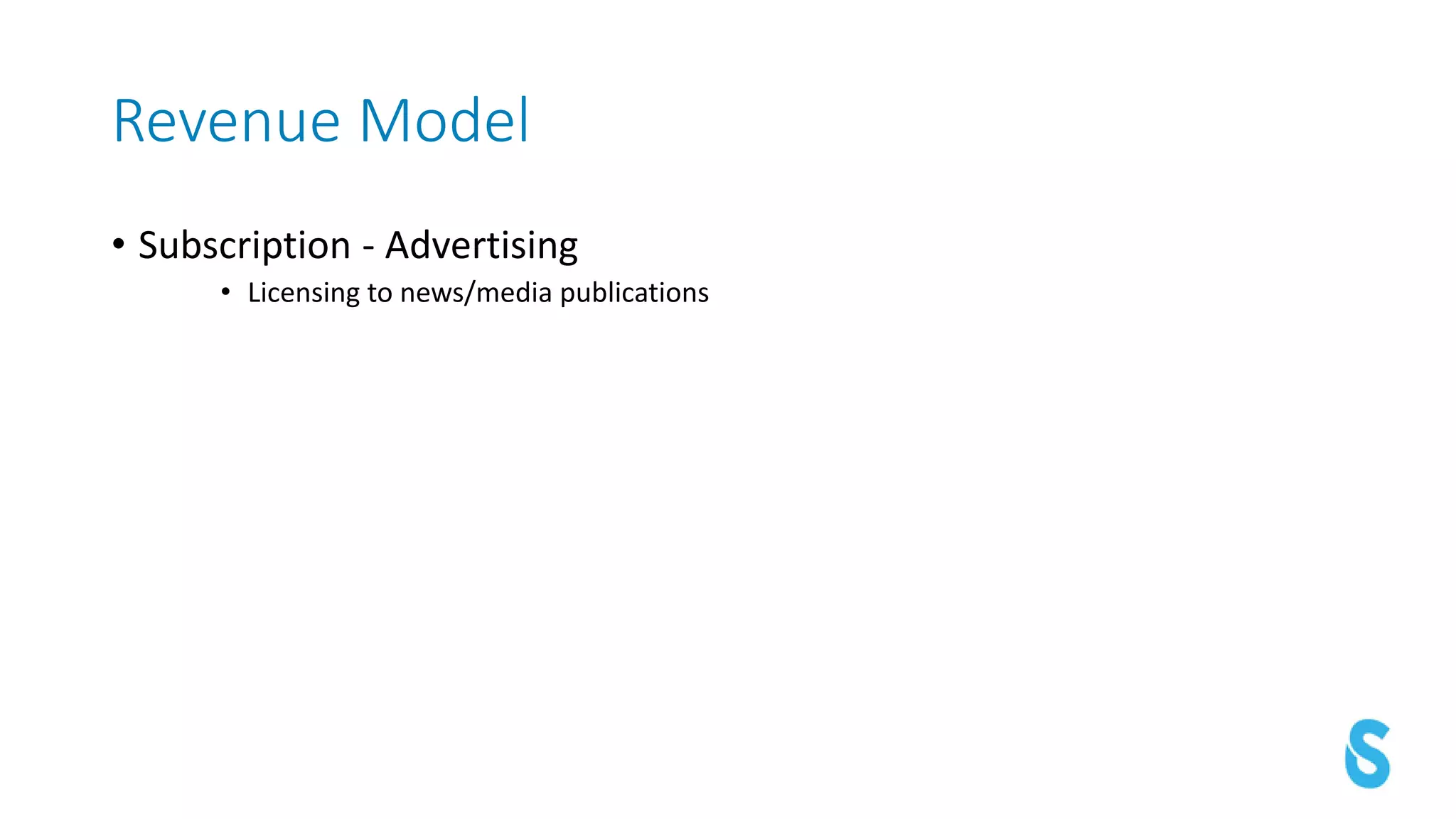 Six stream pitchdeck | PDF