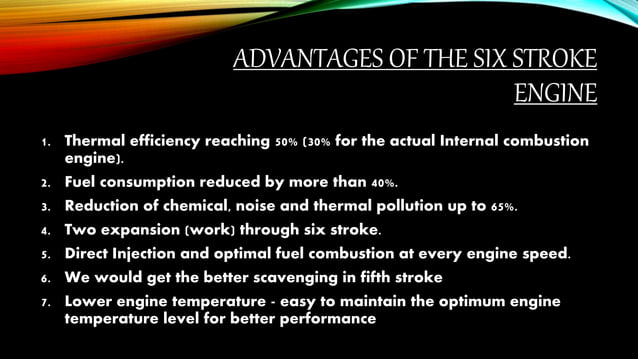 Six Stroke Engine | PPT
