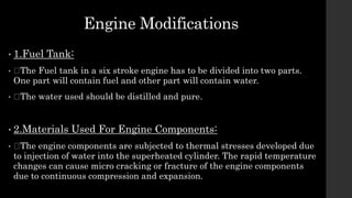 Six stroke engine | PPTX