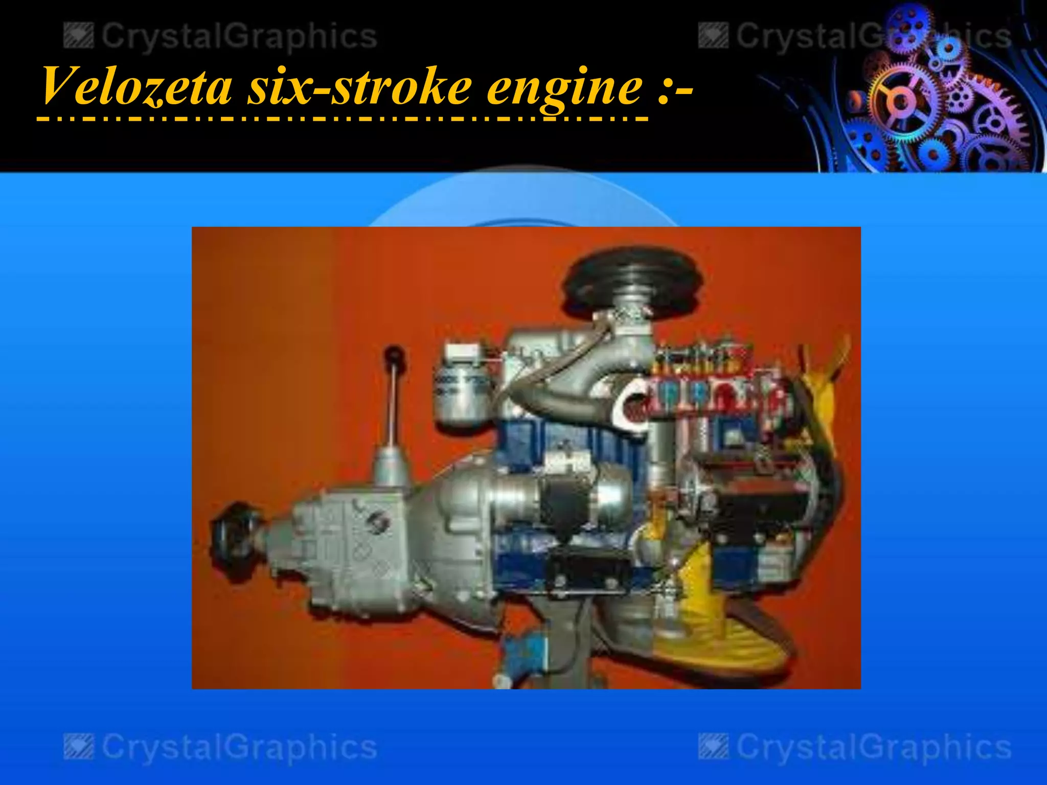 Six stroke engine ppt | PPTX