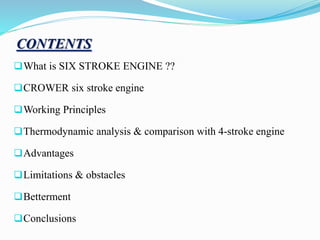 Six stroke ppt | PPTX