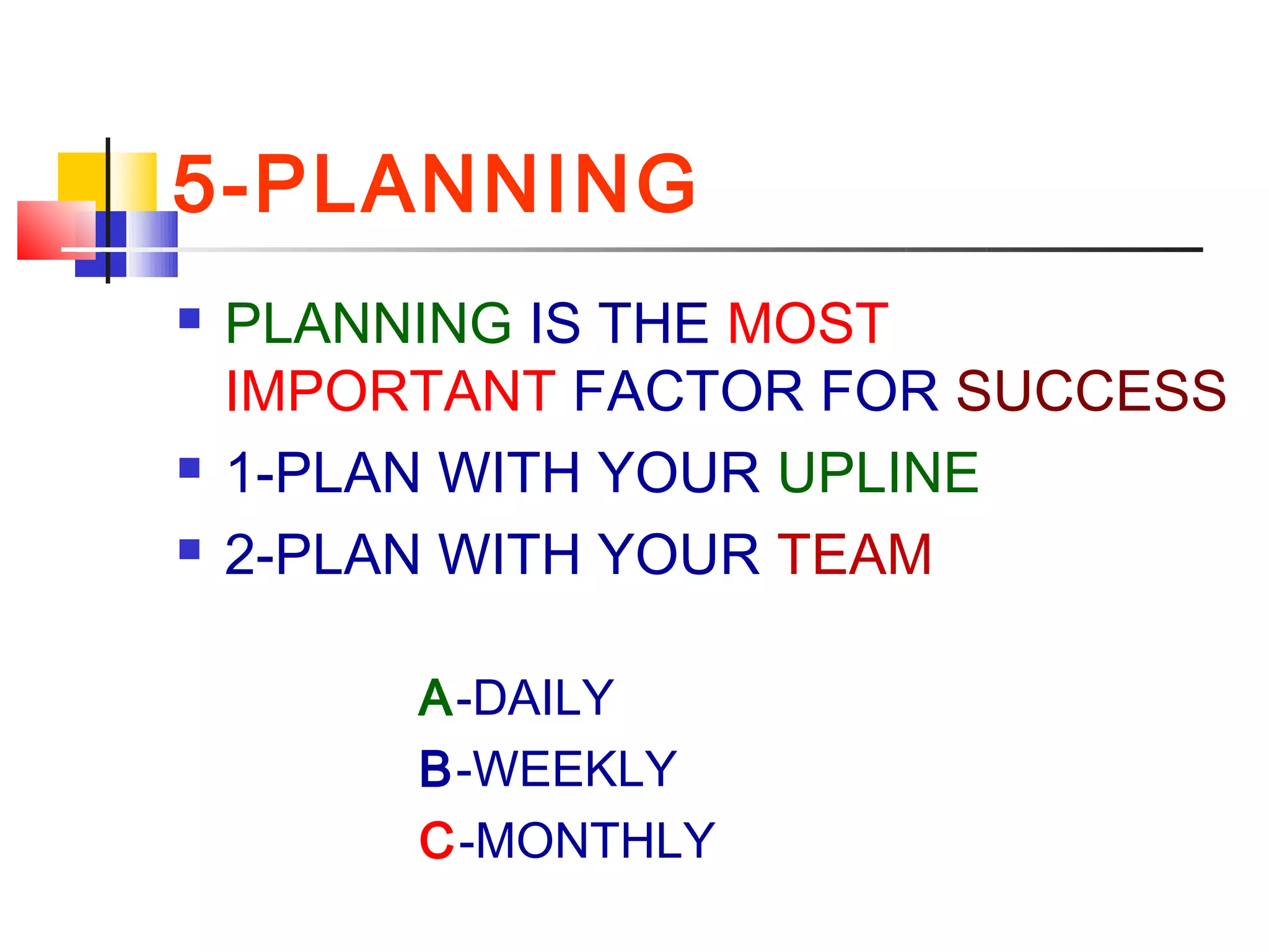 Six success mantra | PPT