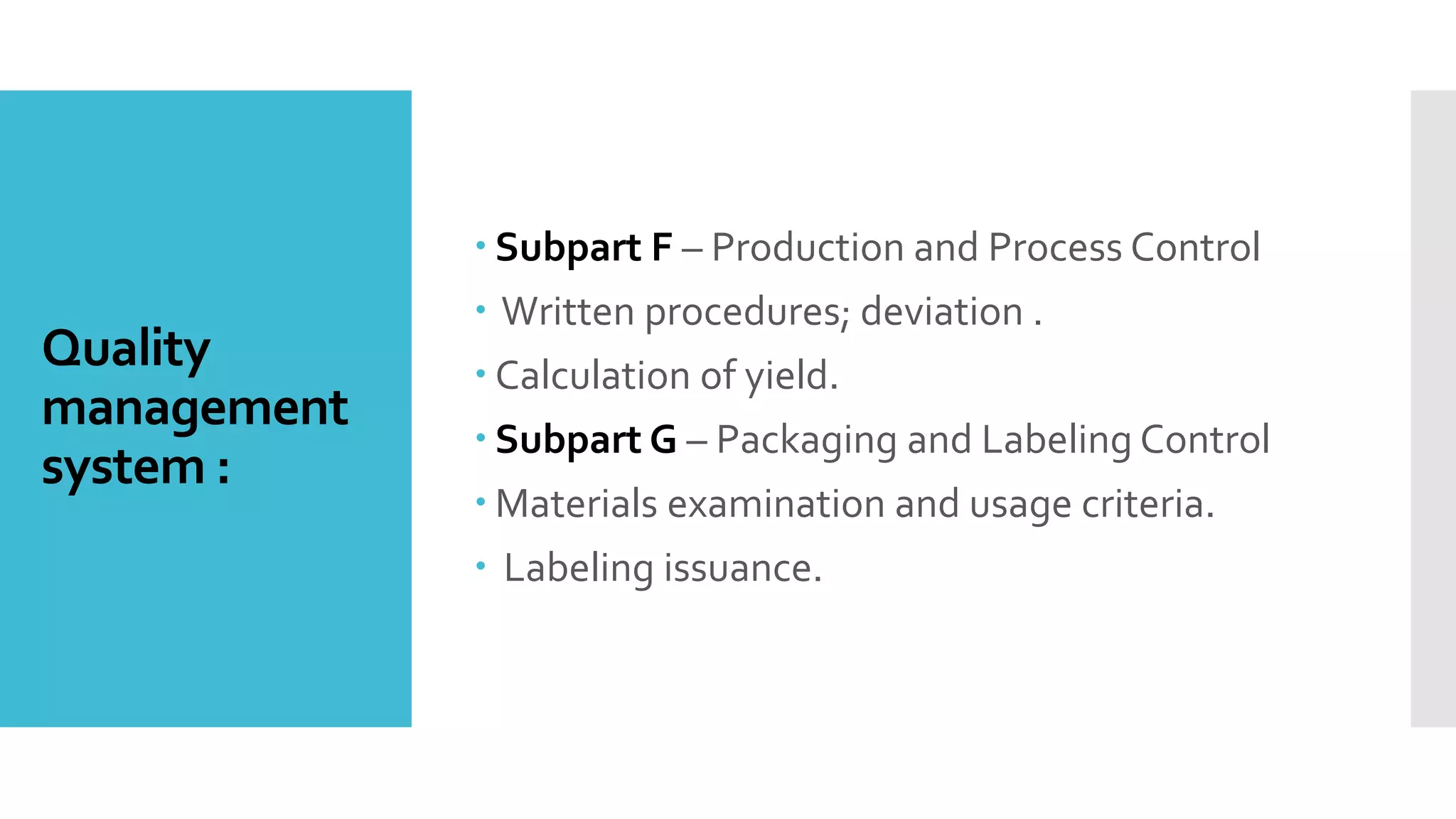 Six system of inspection quality assurance | PPTX