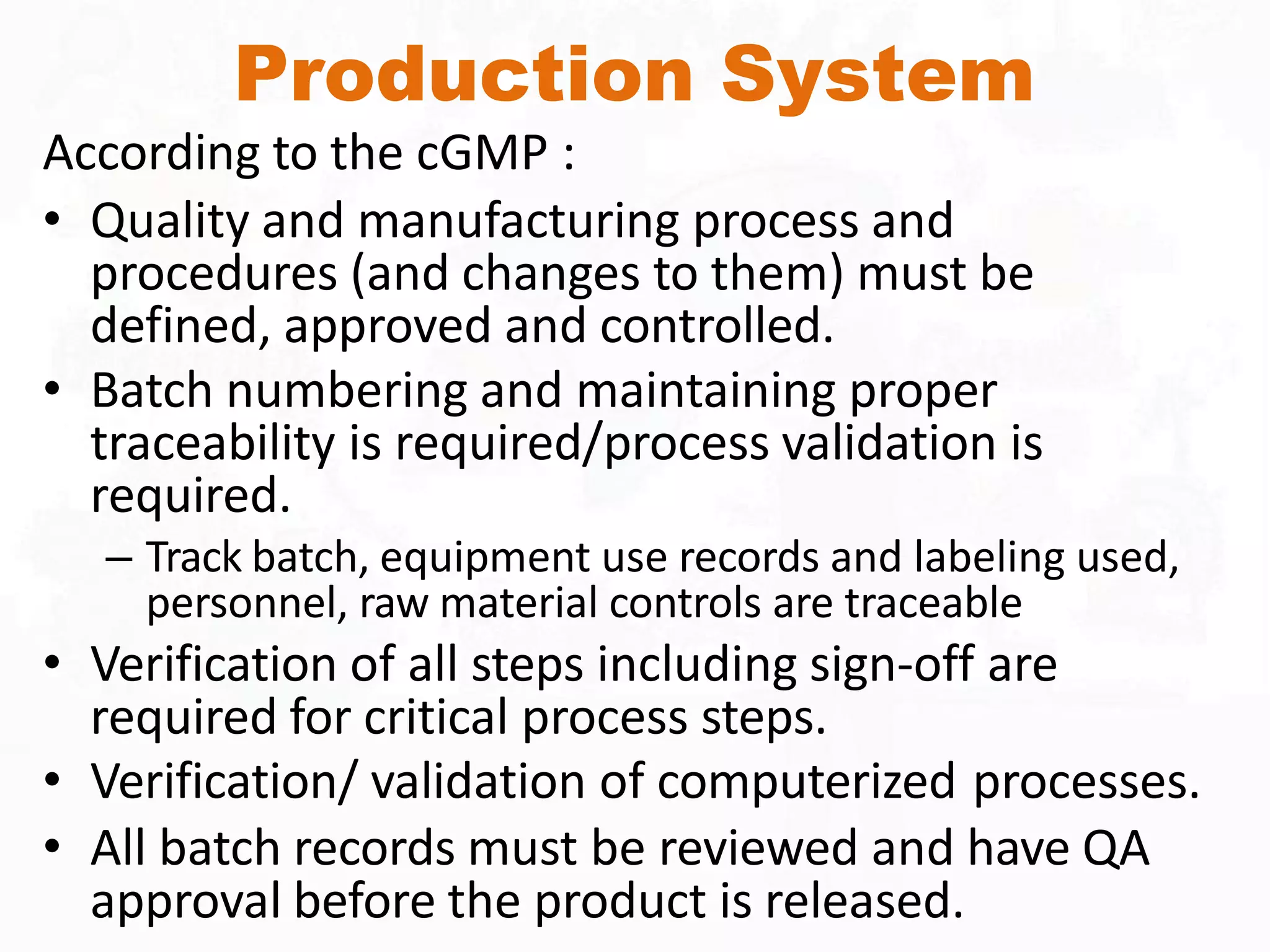 Six system inspection model | PPTX