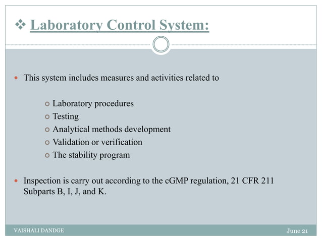 Six system inspection model | PDF