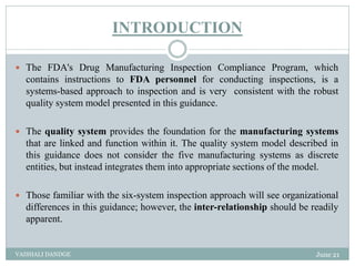 Six system inspection model | PDF
