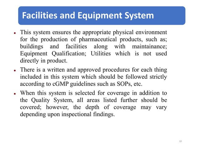 Six system inspection model. | PPT