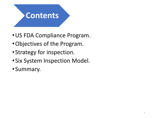 Six system inspection model. | PPT