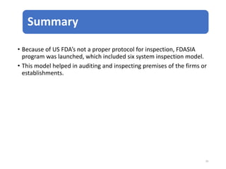 Six system inspection model. | PPT