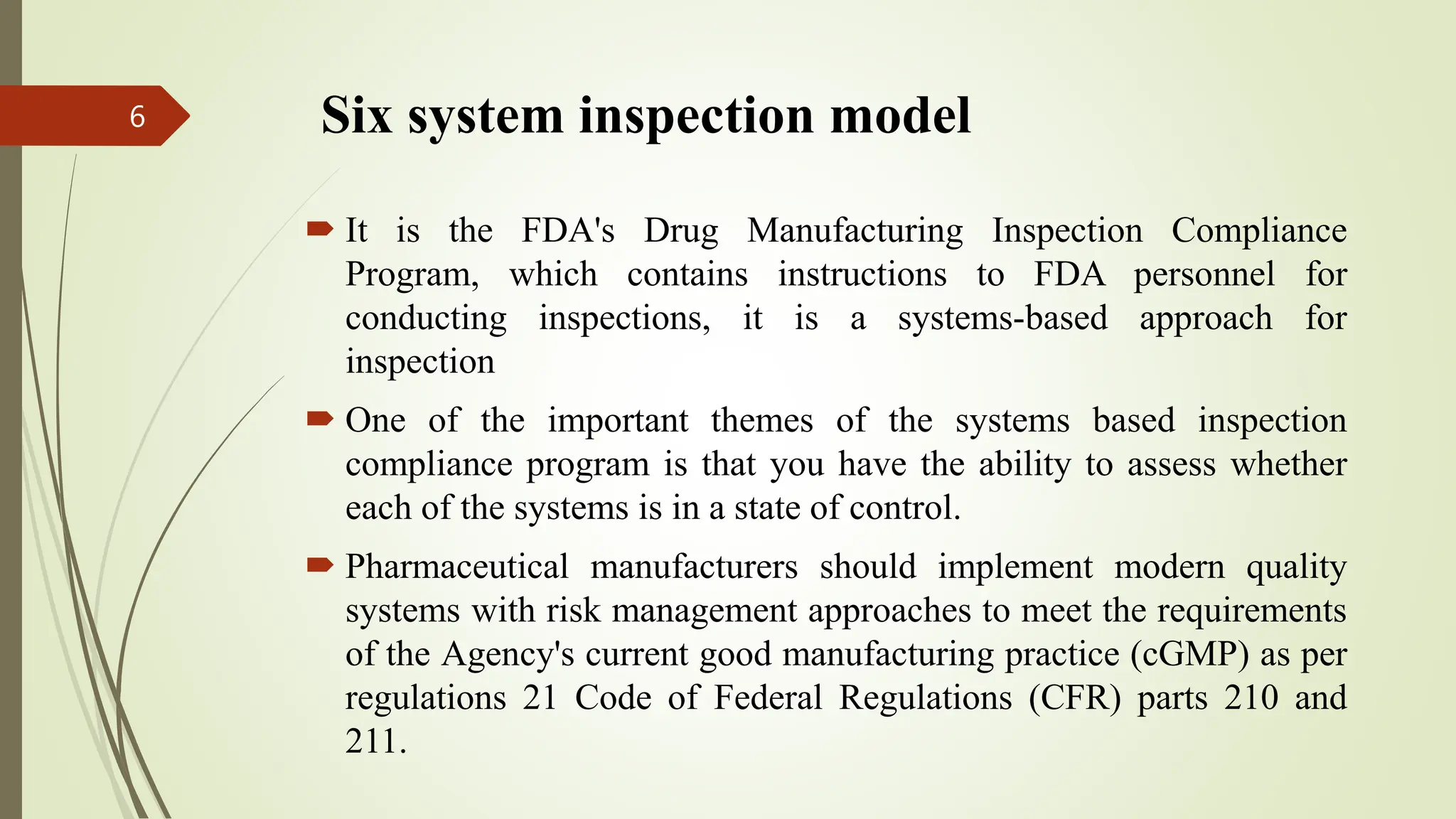 Six system management.pptx in pharmaceutical industry | PPTX