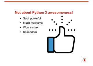 Migrate to Python 3 using the six library | PDF