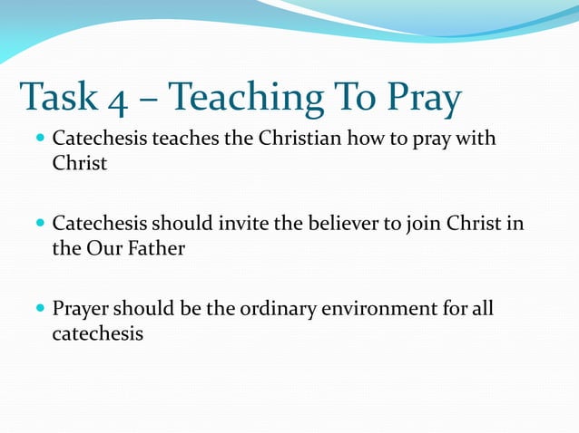 6 Tasks of Catechesis and the New Religion Curriculum | PDF ...