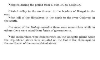 Sixteen-Mahajanapadas.pptx ancient history | PPTX