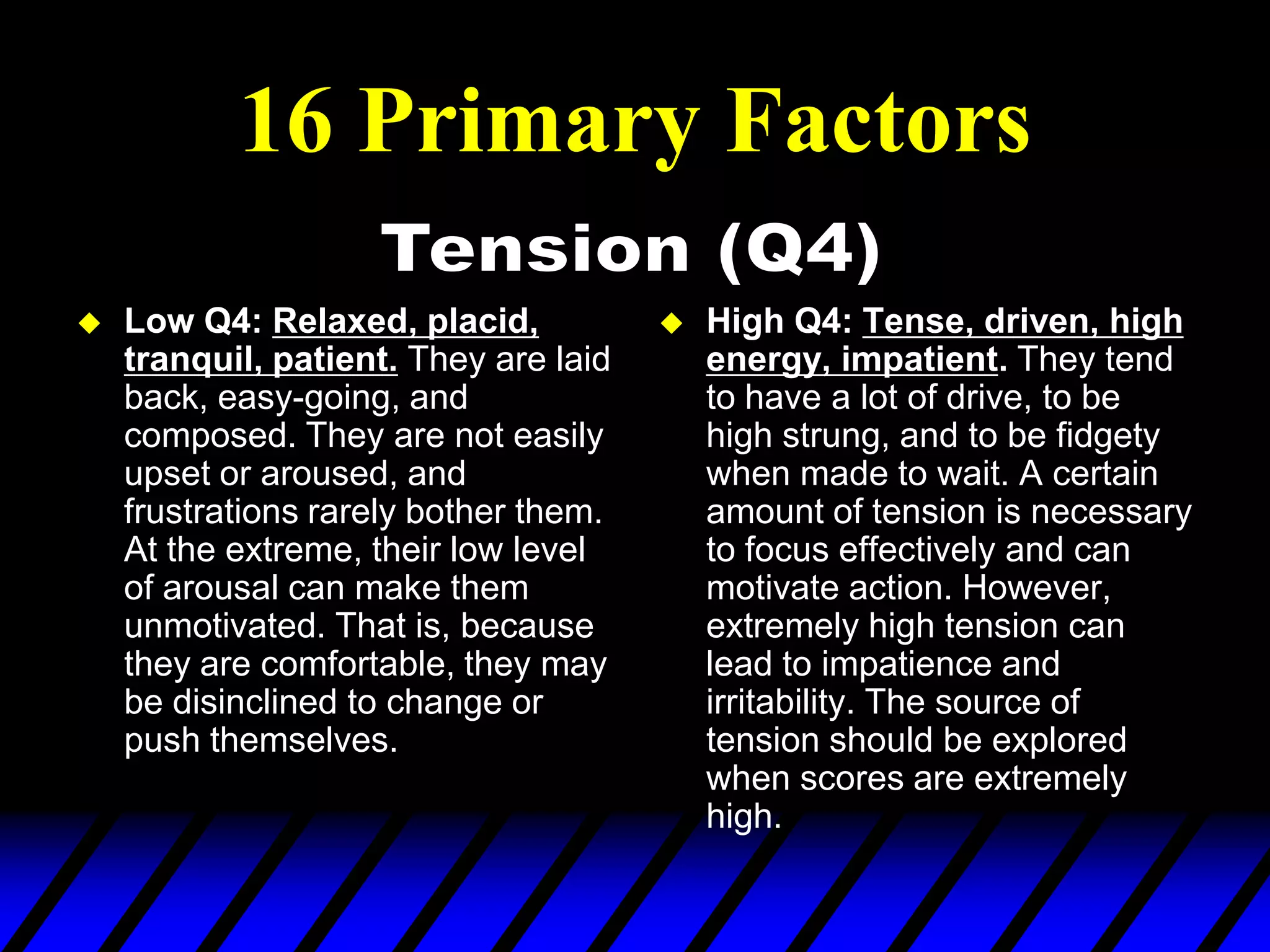 Sixteen Personality Factor Questionnaire (5th Edition) Training Module ...