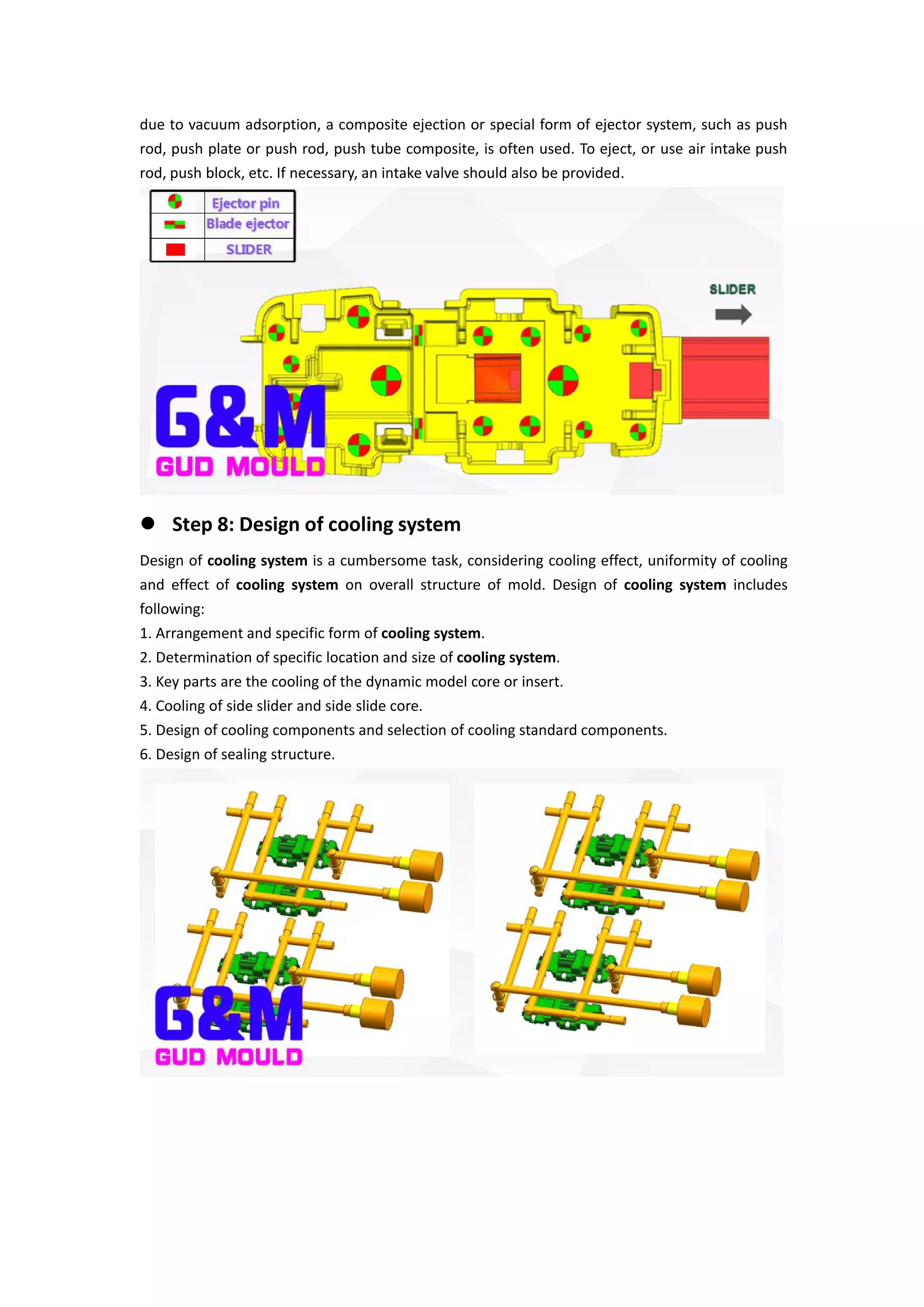 Sixteen steps of mold design and design focus | PDF