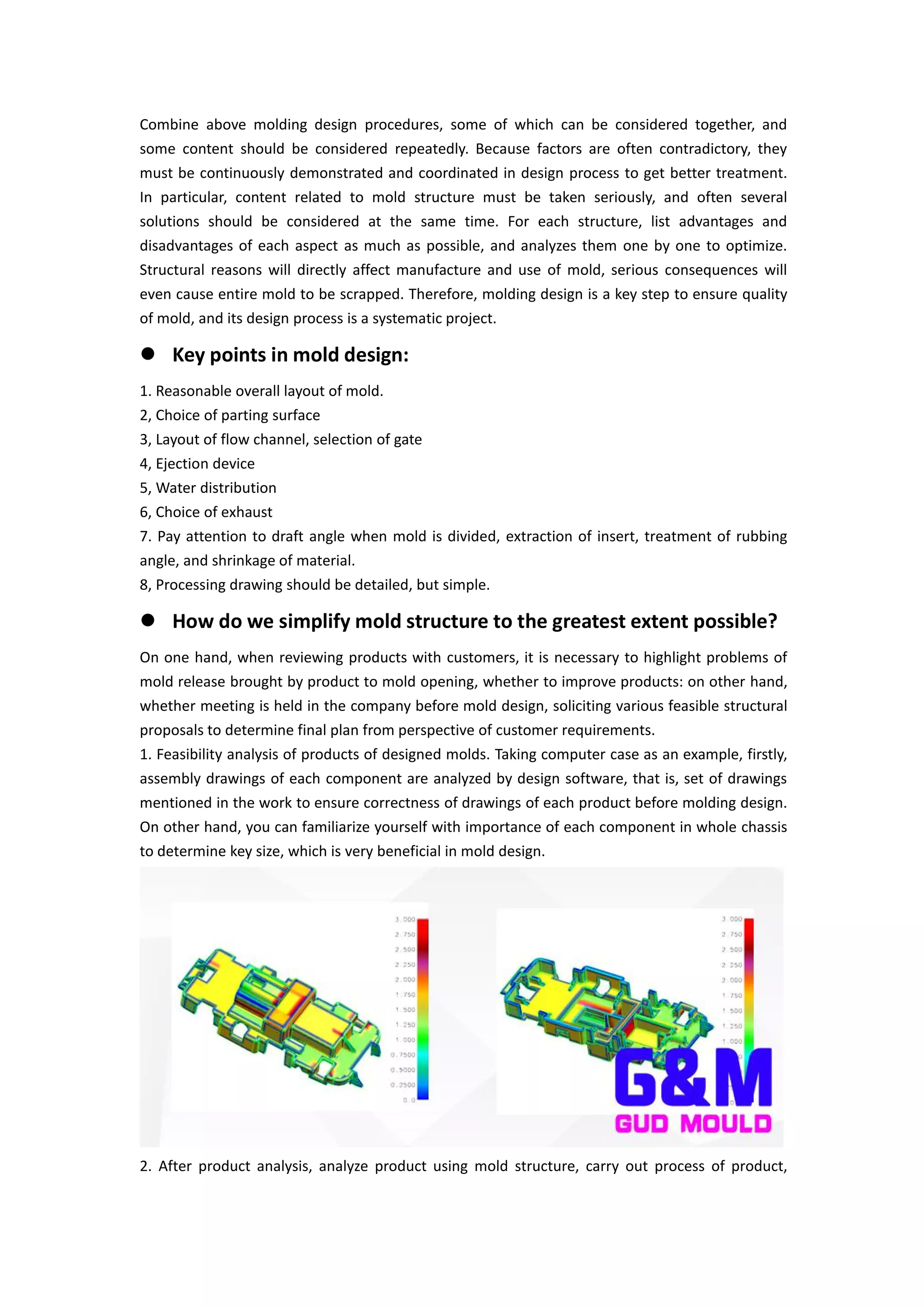 Sixteen steps of mold design and design focus | PDF