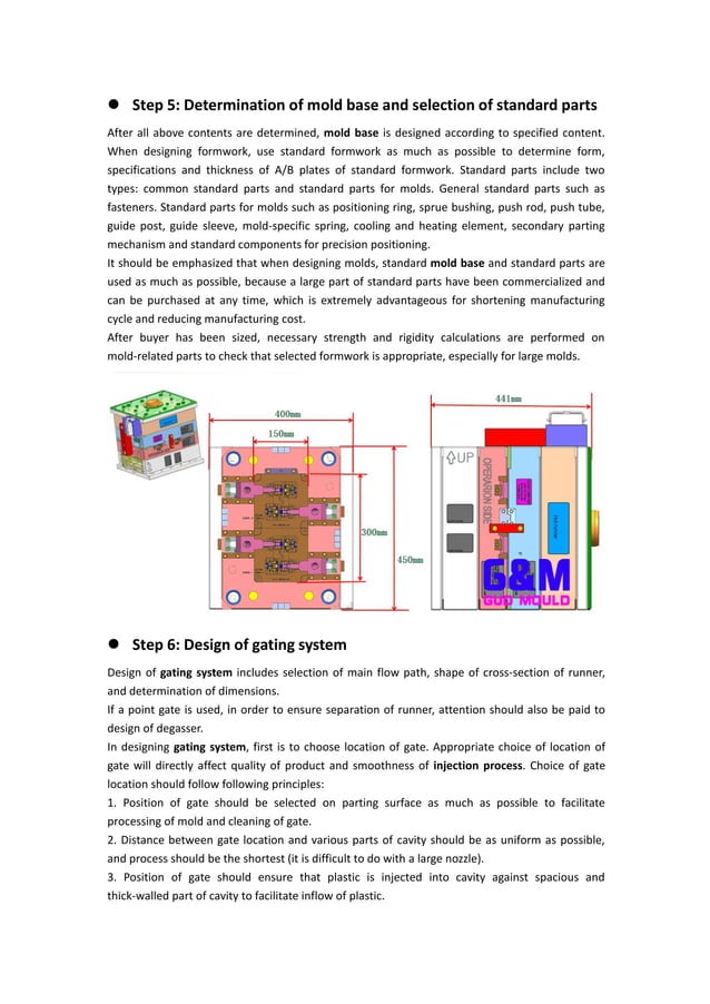 Sixteen steps of mold design and design focus | PDF | Hobbies & Interests