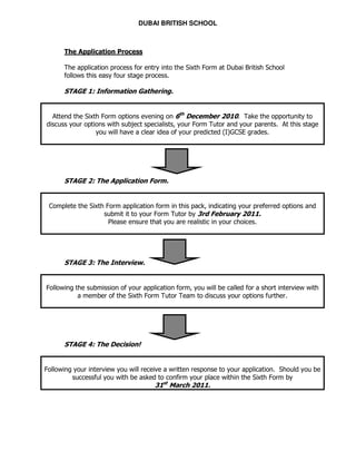 Sixth Form Options Booklet 2011-2012 | PDF