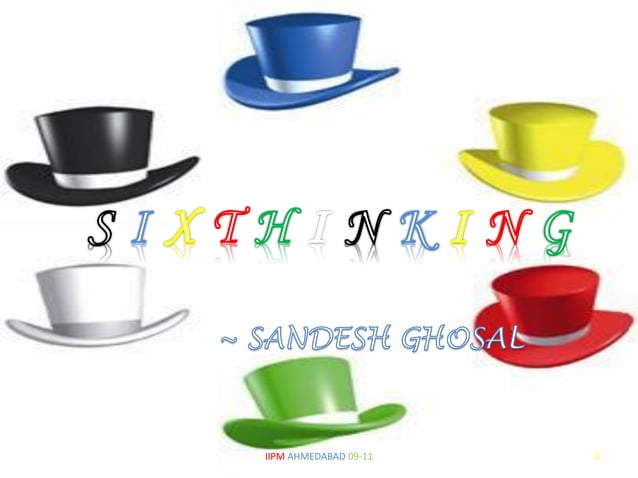 Six Thinking Hats | PDF