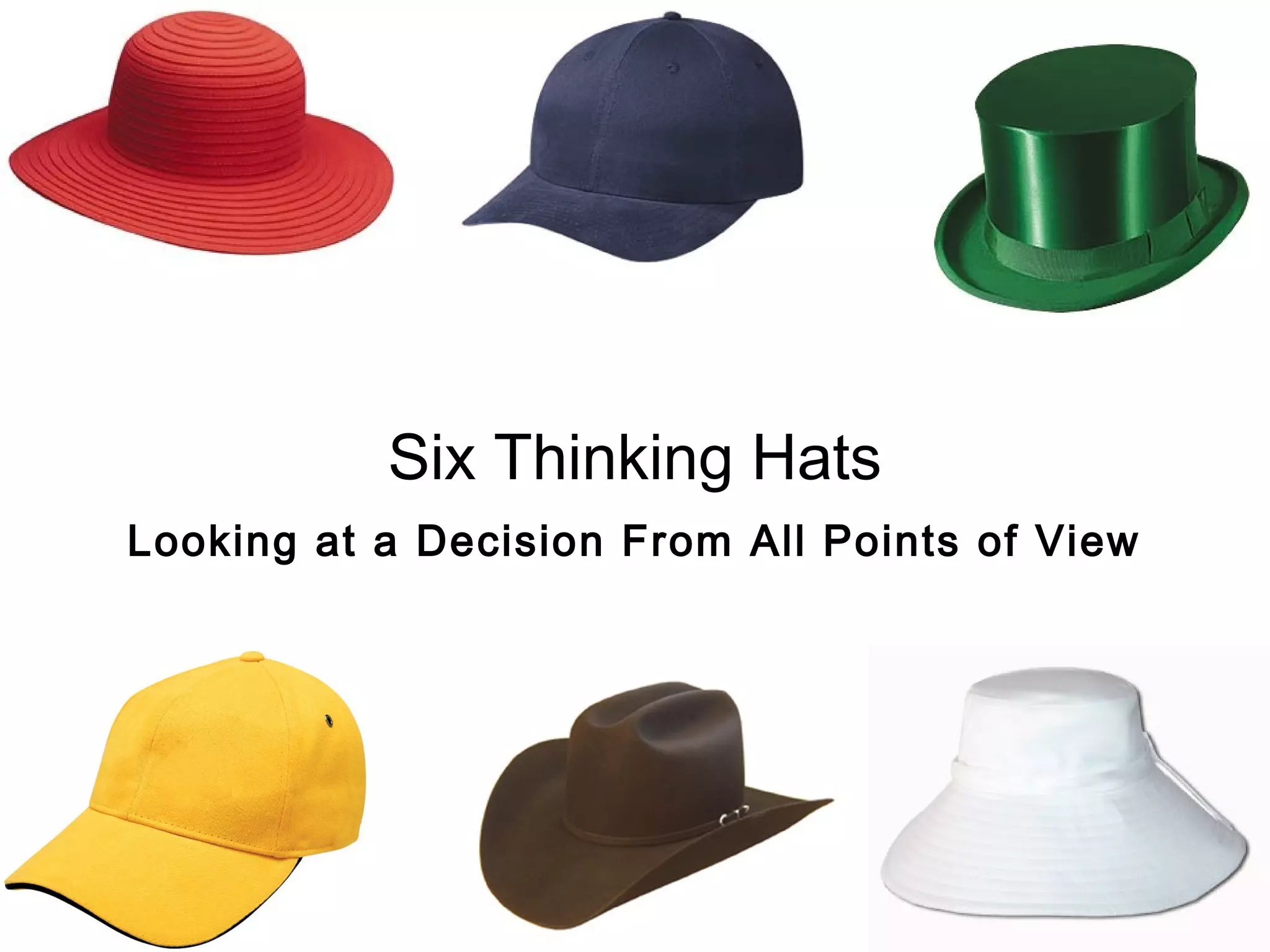 Six thinking hats | PPT