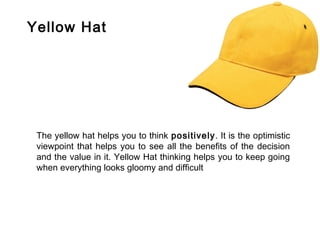 Six thinking hats | PPT