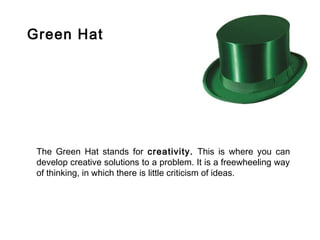 Six thinking hats | PPT