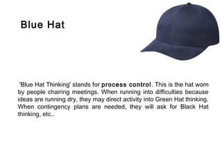 Six thinking hats | PPT