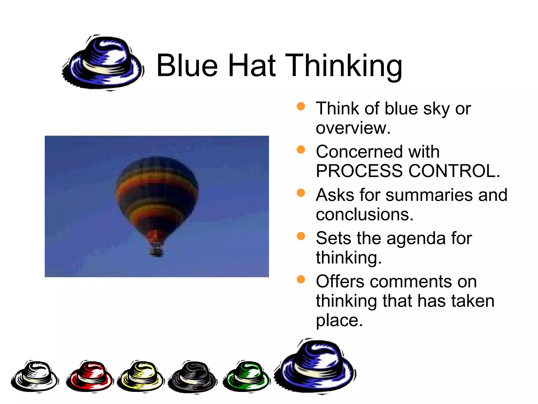 Six Thinking Hats | PPT